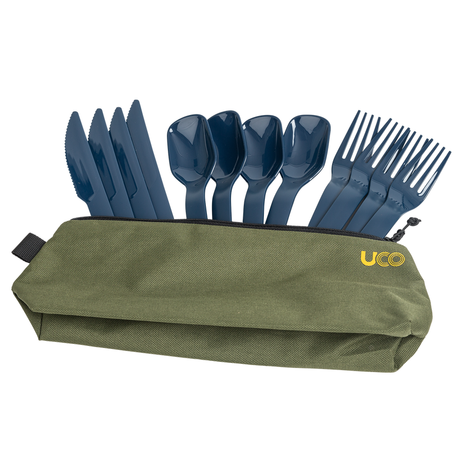4-Person Camping Utensil Cookware Set | UCO's Cookit 12 Piece Utensil Set – UCOgear.com