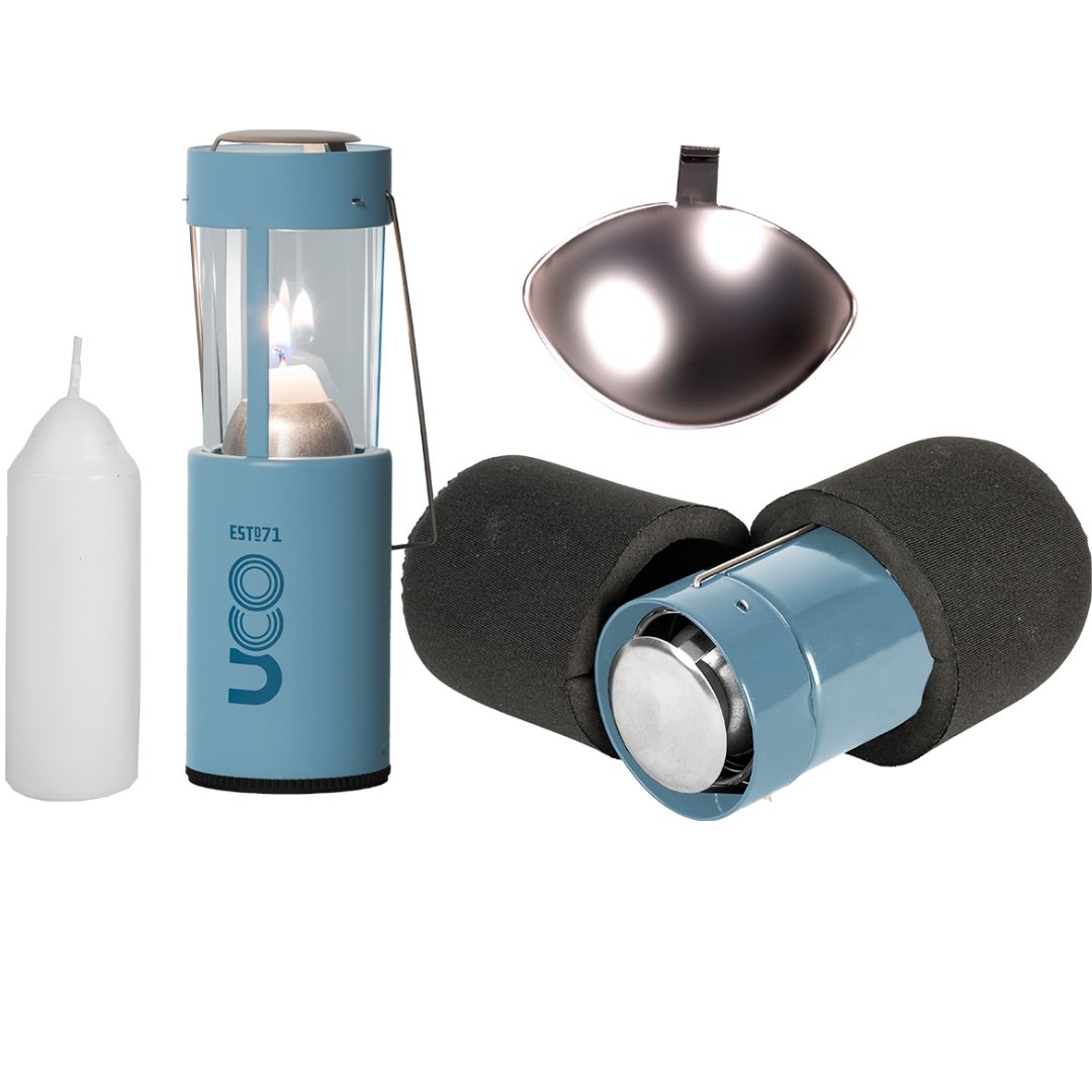 UCO Candle Lantern Kit – Lightweight Lantern with Carry Case & Emergency Candles – UCOgear.com