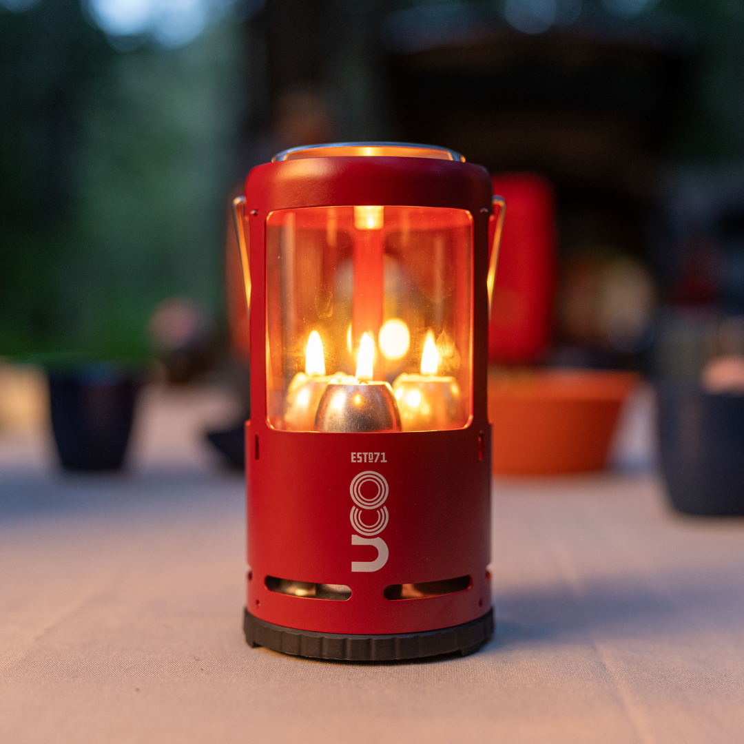 UCO Candlelier Candle Lantern – Triple Candle Power for Camping ...