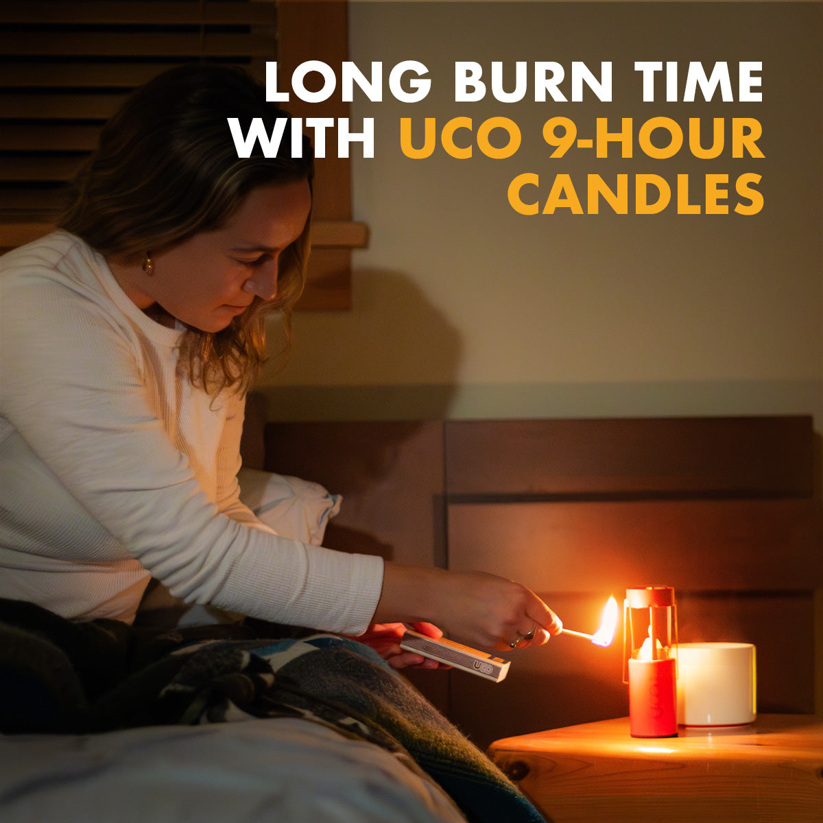 UCO Original Candle Lantern – Camping Gear with Emergency Long-Burning ...